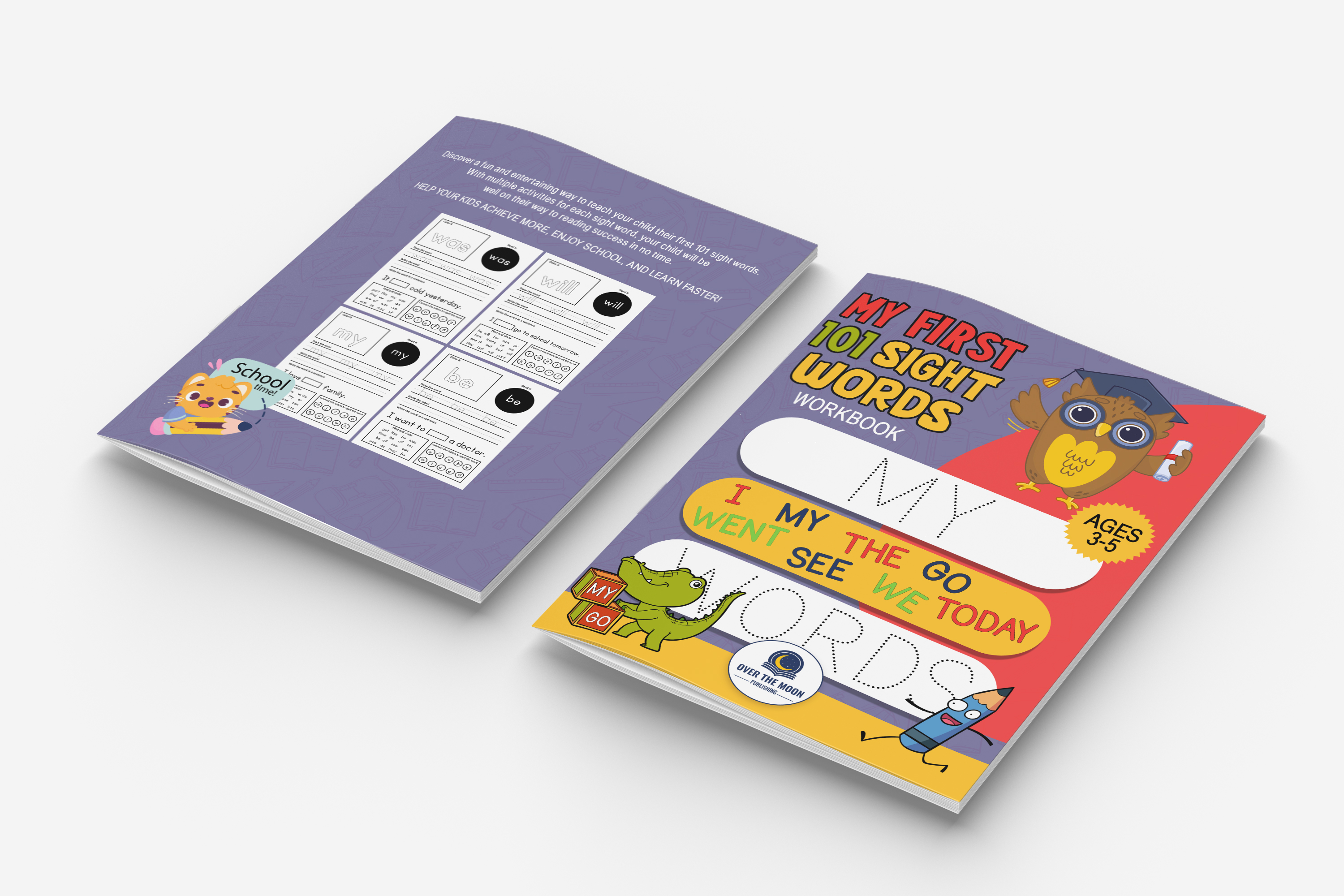 My First 101 Sight Words Workbook - Captain Tim Publishing